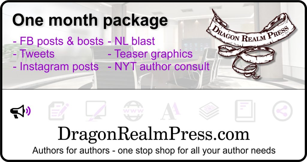 One month package - Dragon Realm Press